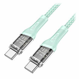 クリアパーツを使用し、コネクタ内部が透けて見えるサイバーなデザインケーブル■繊細なデザイン コネクター部分にクリアー素材を使用しており、中の基板が見える近未来的なデザインを採用。 ケーブルの被覆には、白とグリーンの糸が編み込まれたメッシュを...