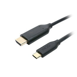 スマートフォンやPCを接続するだけで液晶TVに出力●USB Type-C端子をHDMI端子に変換するアダプタ ●スッキリコンパクトなケーブル一体型タイプ ●4K30P/フルHD解像度に対応 ●音声出力対応 ●サビに強い金メッキコネクタ採用■...