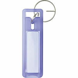 色分けして鍵の管理ができるカラフルな4色入り KS-7015/7023/7048/4501/4735/4769対応ネーム紙簡単取り出し機能 取り付け簡単Gリング 表示面(両面表示・ハードケース)素材 : 表示面…PP、リング…スチール 生産...