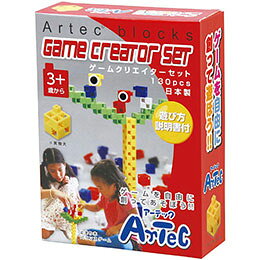 Artecブロック130pcs、紙箱、遊び方説明書付商品サイズ:ブロック　基本四角…W20×H20×D20mm、ハーフB…W20×H20×D10mm、三角A…W20×H20×D20mm、丸…φ20mm、遊び方説明書…A5(148×210mm...