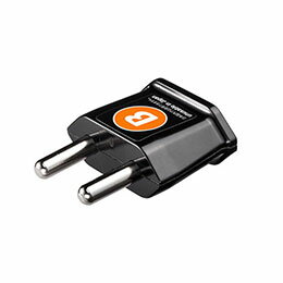 世界の特殊な電源プラグ形状に変換できるアダプタ、Bタイプ。●渡航先の国に合わせた海外電源変換アダプタです。 ●日本の差込みプラグを海外のプラグに変換できます。 ※電圧変換機能はありません。渡航先の電圧に合わせた変圧器をご用意ください。 ●安...