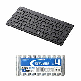 一枚板のように美しい最薄部6.5mmの薄型設計! ペアリングした最大3台までのデバイスを瞬時に切り替えられるBluetooth(R)薄型ミニキーボード。☆この商品は 【Bluetoothミニキーボード/パンタグラフ式/薄型/マルチOS対応/...