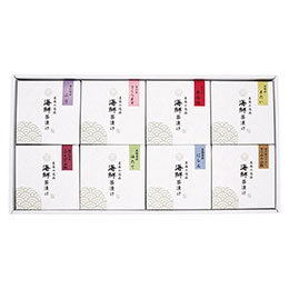 かね七 なつれ 厳選素材だし茶漬けセットお茶漬けの具材にあう食感を追及し加工を施した産地にこだわった素材(魚介・梅干)と、なつれブランド独自のかつお節をベースにしただしつゆ、薬味(あられ、焼海苔、三つ葉)をセットにした海鮮茶漬けの詰合せです...