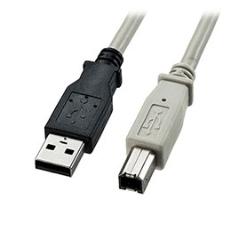 USB2.0規格に対応(USB-IFの認証を取得)。USBポートを持つ機器同士の接続に。ライトグレー・1.5m。USB2.0規格・USB1.1規格準拠のパソコンとUSB機器(プリンタ・HDD・USBハブ・スキャナ等)との接続や、USBハブと...