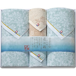 しまなみ匠の彩 タオルセットしまなみの海と自然を思わせる鮮やかな色彩。今治の豊富な軟水で晒や染めを行うことで生まれる繊細で柔らかな風合いと、しまなみの海と自然を表したような美しい色合いが魅力のタオルです。セット内容 : バスタオル(60×1...