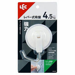 レバー式吸盤ツールフックワイド(大) 1個入 Wレバー式吸盤ツールフックワイド(大) 1個入 W本体サイズ(約) : W65xD50xH100mm 取り付け方法 : レバー式吸盤粘着テープ 荷重(約) : 4.5kg 包装形態 : ブリスタ...