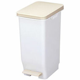 「セパ」は、セパレート=分かれている 清潔感のあるホワイトカラー○銀イオン配合/抗菌加工 菌の繁殖を抑えて衛生的に使えます。商品サイズ : 幅34×奥行24×高さ46cm 容器容量 19.7L カラー/ホワイト&オフホワイト 本体 : ポリ...