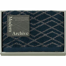 Modern Archive フェイスタオル ネイビージオメトリックなパターンにシックなカラー。長く愛用していただけるモダンなデザインです。メーカー品番 : MAC2510NV サイズ : 34×70cm 材質 : 綿100% 生産国 : 中国