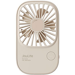 持ち歩きに便利な薄型デザインの携帯扇風機。卓上扇風機としても使用可能Jisulifeの「Super thin ハンディファン Life2」は持ち歩きに便利な薄型デザインの携帯扇風機です。首に掛けるストラップが付属しているほか、スタンドが付い...