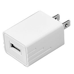 2A出力で素早く充電、Type-A専用USBアダプター●スマホなどに充電できるType-A、2A出力のUSB充電アダプターです。 ●お持ちのアダプターを紛失した際の予備としてもオススメです。●差し込みタイプ : Type-A ●寸法(mm)...