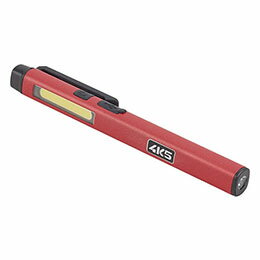 先端と側面の2ヶ所にライトを搭載。 底面マグネットを金属面に取り付ければ両手で作業が可能。 ポケットクリップ付き、軽量設計であらゆる現場に持ち運び。先端とサイドの2ヶ所にライトを搭載 マグネット付きでハンズフリー作業 持ち運びに便利なポケッ...