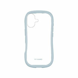 iPhone 16 耐傷・耐衝撃ハイブリッドケース ViAMO freely ライトブルー【60日間保証】【耐衝撃】 ・衝撃を吸収・分散するハニカム構造のTPUと、高硬度10Hで傷に強いガラスのハイブリッドケース ・側面全体がなめらかにラウ...