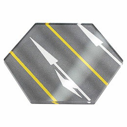 ミニカーやミニフィギュアの展示に最適なアクリルディスプレイプレート 「アスファルトの道路B」ミニヴィネット風の演出厚さ3mmの透明アクリル板にカーボンファイバー風デザインを施したディスプレイパネル。 ミニチュア写真やフィギュアの背景に最適。...