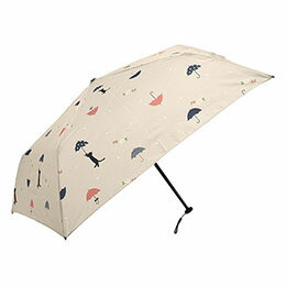 軽くてかわいくて、携帯性抜群!傘に傘の総柄プリントで、ところどころに傘につかまった猫ちゃんがふわりと浮いている、ユニーク&かわいいプリントの折りたたみ雨傘です。 約130gと軽くてコンパクトなTiny miniは、いつでもバッグに入れておけ...