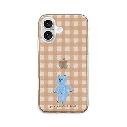 ソフトクリアケース for iPhone 17 シャイドリーマーズ くまちゃんAKAN「ソフトクリアケース」は、透明TPUケースにユニークな可愛いイラストが入ったケースです。 ●ユニークで可愛いイラスト ユニークなゆるカワいいイラストのクリ...