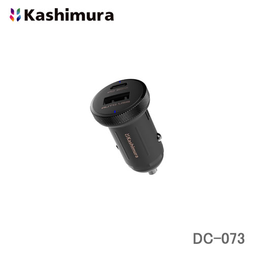 カシムラ DC-073 DC-PD65W USB 2ポート コンパクトUSB PD(Power Delivery)規格対応。USB-A 1ポートとUSB Type-C 1ポート搭載。●超コンパクト設計車のDCソケットからの出っ張りが短いので...