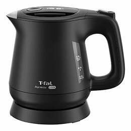 アプレシア ロック 電気ケトル0.8l ブラック1. ハイパワー1250Wでスピード沸騰 2. 軽量・コンパクト(軽くて持ちやすい、片手でラクラク約770g) 3. 注ぎやすい設計(握りやすい手になじむ人間工学に基づいたハンドル、スリムな注...