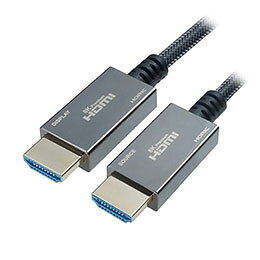 【48Gbps/8K60p/4K120p対応】長距離でも映像・音声を劣化させない プロ品質の8K対応プレミアムモデル■光ファイバー+銅線のハイブリット構造 メインの信号線にガラス製光ファイバーを使用したハイブリッドHDMIケーブルです。 銅...