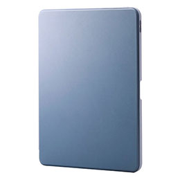 13インチiPad Pro(M4) フラップケース 360度回転 背面クリア 2アングル スリープ ブルーグレー■360度回転でき、縦向き、横向きのお好きな角度で使用できる、マグネット着脱フラップケースです。 ■フラップ部をマグネットで簡単...