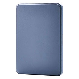 iPad mini(A17 Pro) フラップケース 360度回転 背面クリア 2アングル スリープ ブルーグレー■360度回転でき、縦向き、横向きのお好きな角度で使用できる、マグネット着脱フラップケースです。 ■フラップ部をマグネットで簡...