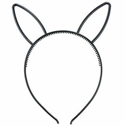 アレンジできる!かわいい耳付きカチューシャ!細長いウサギの耳がついたカチューシャです。 シンプルながら存在感のあるデザインで、お遊戯会や運動会のダンス衣装にぴったりです。 フェルトなどの素材でアレンジすることも可能です。 カチューシャタイプ...