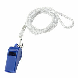 シンプルで使いやすい!ひも付きで便利なホイッスル!首掛けひも付きで便利なホイッスルです。 首掛けひも付きで両手が自由に使えるため、応援やダンスパフォーマンスはもちろん、防災グッズとしても役立ちます。 クリアな音がしっかり響き、イベントでは盛...