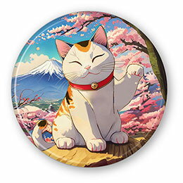 招き猫柄のマグネット!海外で人気の招き猫デザインのマグネットです。 冷蔵庫やホワイトボード、ロッカーなど、金属面に貼り付けることができ、メモや写真を固定するのに便利です。 日本らしいデザインかつ実用性も兼ね備えたインテリアアイテムとして、イ...