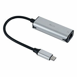 USB Type-Cを有線LANに変換●LANポートがないPCでLANケーブルが接続できる LANポートが搭載されていないモバイルPCや タブレットのUSB Type-Cポートに接続するだけで、 LANケーブルを使った有線LAN環境を構築で...