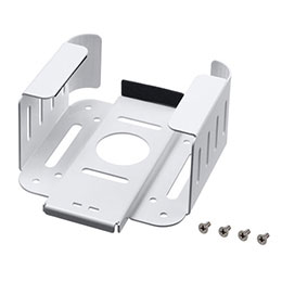 Apple Mac mini M4の盗難を防止。VESA規格のネジ穴にも固定可能。●Apple Mac mini M4に取付けて、盗難から防止します。 ●Macminiを本体に差し込み、別売りのセキュリティワイヤーで固定するだけの簡単設置(...