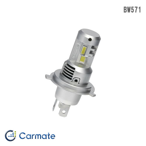 Carmate カーメイト BW571 GIGA LEDヘッドバルブ C5500 6000K H4抜群に見やすいワイド配光！抜群の明るさと見やすいワイド配光を実現したC5500シリーズコンパクトな一体型構造ながら、全光束5500lm(H4 ...