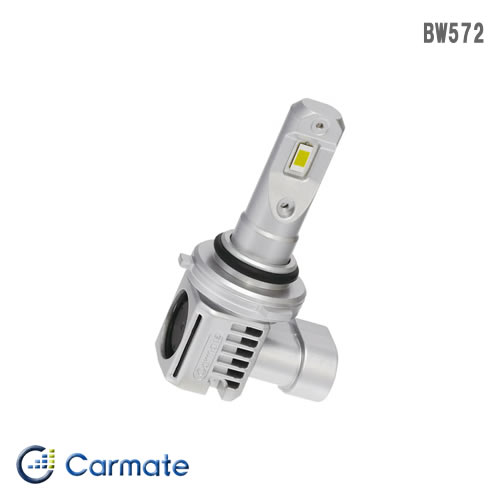 Carmate カーメイト BW572 GIGA LEDヘッド&フォグバルブ C5500 6000K HB3/HB4抜群に見やすいワイド配光！●抜群の明るさと見やすいワイド配光を実現したC5500シリーズコンパクトな一体型構造ながら、全光束...