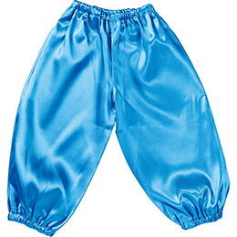 ソフトサテン生地のおしゃれなサルエルパンツ!おしゃれなサルエルパンツです。 ウエストも裾もゴム仕様なので、はきやすい! カラフルなベースなので、バリエーション豊富な衣装作りができます! 演技やダンスなどの衣装に! サテン生地で、肌触りが良く...