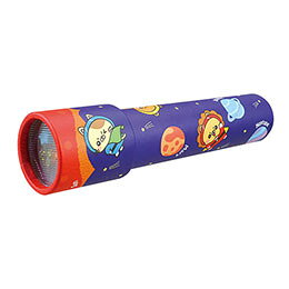宇宙柄の万華鏡宇宙をモチーフにデザインした万華鏡セット内容 : 本体×1 商品サイズ : Φ45×190mm 材質 : 紙、PS 梱包形態 : 袋入り 生産国 : 中国 保証期間 : 初期不良対応