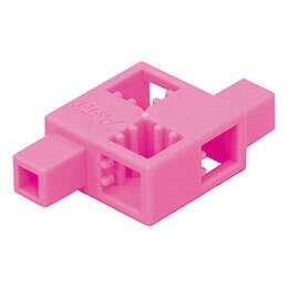 Artecブロック ハーフD ピンク8pcsセット製品分類 Artecブロック / アーテックブロック・Lブロックセット内容 : ハーフD ピンク 8pcs 本体カラー : ピンク 商品サイズ : 20×36×10mm 材質 : ABS 梱...