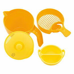 便利なたまご調理器ピヨコちゃんたまご調理が手軽に便利にできる調理セットです。メーカー品番 : KB-600 内容物 : 本体(約650ml)(約134×203×121mm)・ボウル・ストレーナー・オムレツメーカー・フタ×各1 素材 : PP...