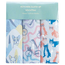 キッチンクロス3Pセットよごれもホコリもふんわりキャッチ。 乾きが早いからいつでも気持ちいい。 すみずみまで拭けて使いやすさバツグン。 乾拭き、水拭きどちらでも使えます。メーカー品番 : MFF-002 内容物 : 本体(約250×250m...