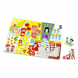 おとぎ話のすうじパズルパズルで遊びながら数かぞえができる!商品サイズ : 375×267×3mm 材質 : 紙 梱包形態 : ヘッダー付き袋入り 生産国 : 中国 保証期間 : 初期不良対応