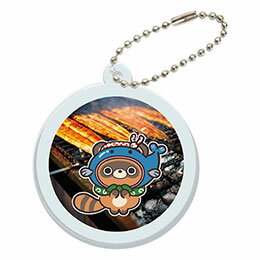 日本を旅する「ばけたび」シリーズ日本を旅するけものたち「ばけたび」がウナギに化けて登場! ウナギデザインのばけたびキャラクターが描かれたアクリルキーホルダーです。 かわいらしい丸型デザインで、バッグや小物に簡単に付けられます。 東海地域の観...