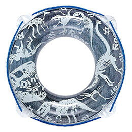 かっこいい恐竜の浮輪です空気注入・排出がしやすいかんたん空気栓が採用、すばやく膨らませ、後片付けもラクチン●対象年齢 : 3歳以上 ●胸囲目安 : 56cmくらい ●内周サイズ : 約80〜85cm ●素材 : PVC(塩化ビニール樹脂) ...