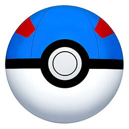 ポケモンモンスターボールのビーチボールです楽しく遊べるサイズです●膨らましサイズ : 約40cm ●素材 : PVC(塩化ビニール樹脂) ●保証期間 : 初期不良対応 ●生産国 : 中国 【使用方法】 ・とがったものとの接触禁止 ・使用後は...