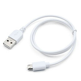 充電専用 microUSBケーブル 0.5m(両面挿し型) JSC-045WH