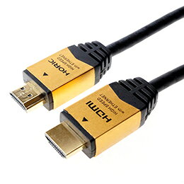 4K/Full HD/3D/Deep Color/HEC/ARC対応ハイスピードHDMIケーブル