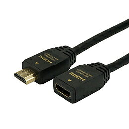4K/Full HD/3D/Deep Color/HEC/ARC対応ハイスピードHDMII延長ケーブル