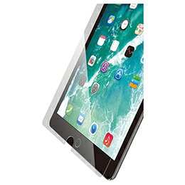 なめらかな指滑りを実現するリアルガラスを採用。iPad 10.2インチ 2019年モデルの液晶画面をキズや汚れから守る、スタンダードタイプの液晶保護ガラスです。