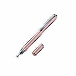 透明なディスクタイプのペン先により、狙い通りに細やかな操作ができるタッチペンです。