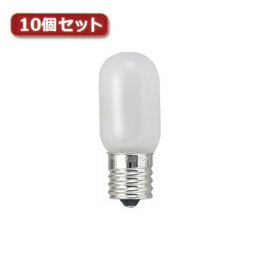 ナツメ球 T20 E12 10W ホワイト