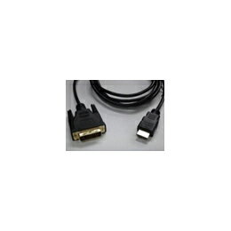 DVI-D to HDMI 1.8m　極細金メッキケーブル