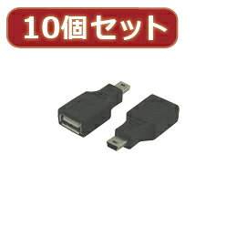 USB A(メス)→miniUSB(オス)