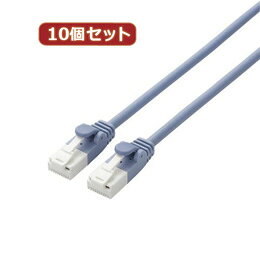 プロテクタと新素材コネクタ採用のダブル構造で通常の使用環境では絶対にツメが折れない。周波数帯域500MHzを保証する10ギガビット・イーサネットに対応。ケーブルが柔かく取り回しがしやすい、カテゴリー6A準拠のやわらかLANケーブル。※100...