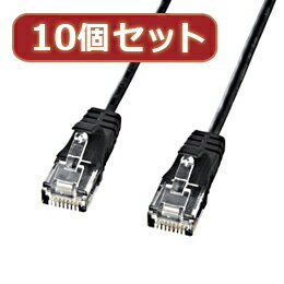 極細タイプ、ギガビットイーサネット対応カテゴリ6LANケーブル